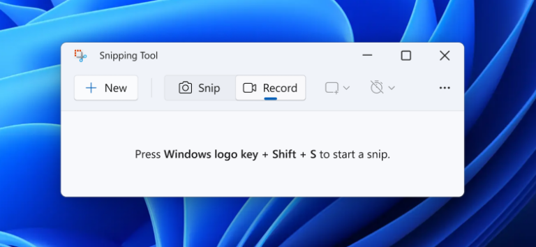Windows 11 Introduces Snipping Tool to PrtSc Button